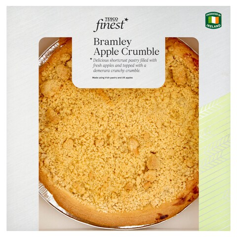 Tesco Finest Bramley Apple Crumble - Tesco Groceries