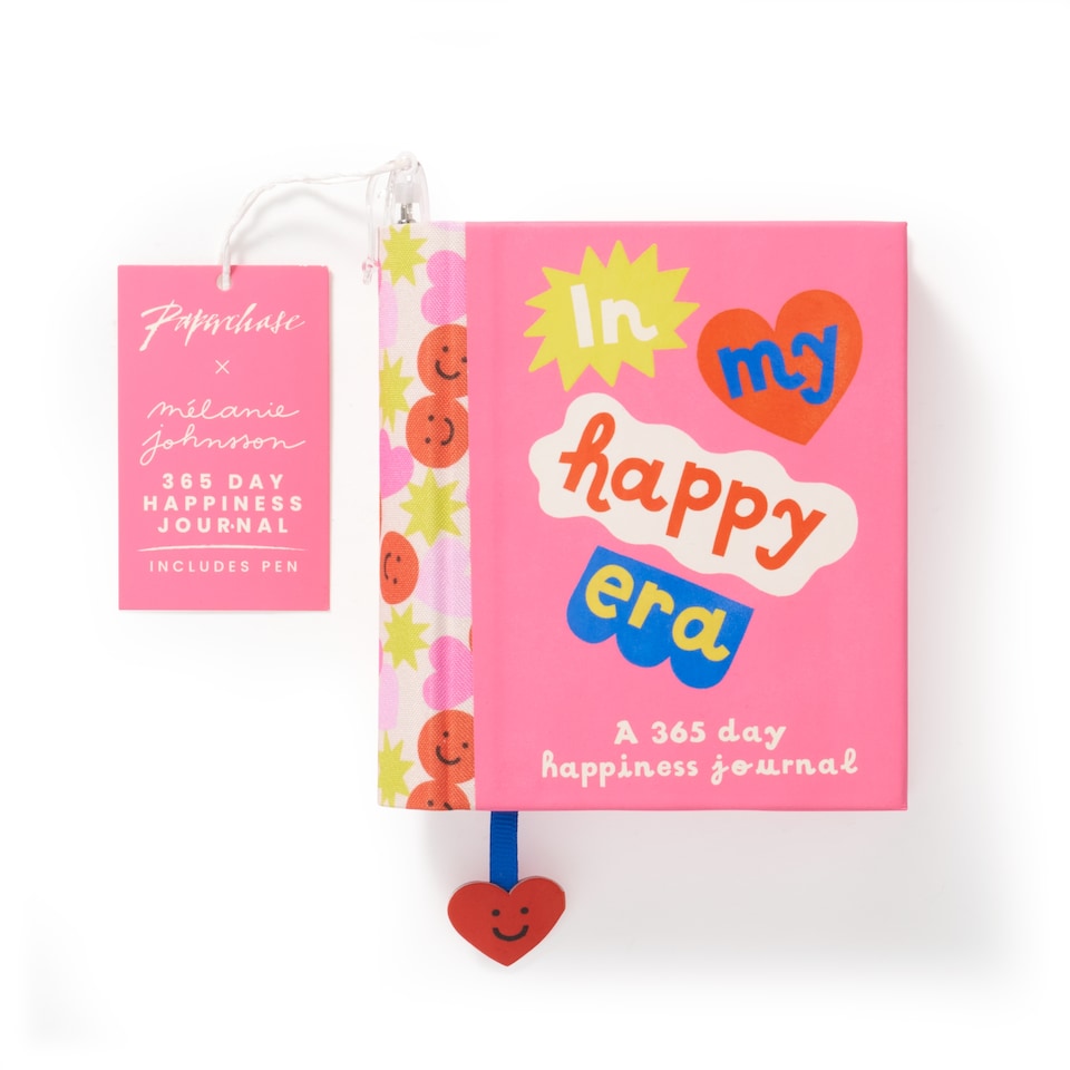 Paperchase x Mélanie Johnsson Valentines 365 Day Happiness Journal ...