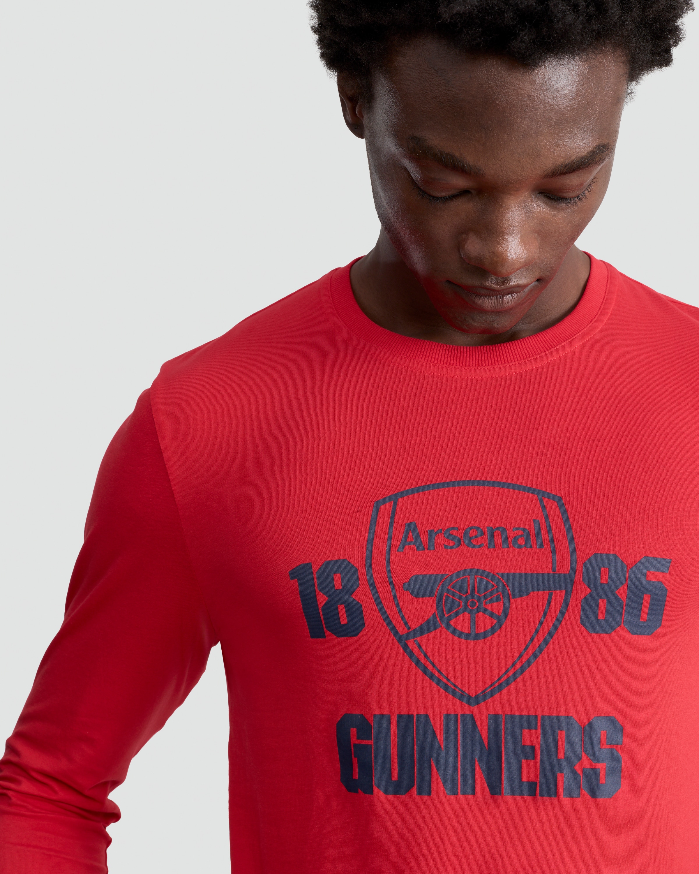 Arsenal 2-Piece Top and Fleece Bottoms Pyjamas Set in Red - Tesco Groceries