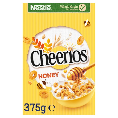 Nestle Cheerios Honey Cereal 375G - Tesco Groceries