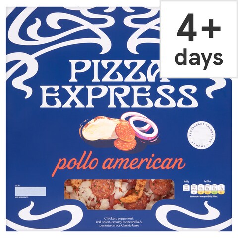 Pizza Express Classic Pollo American 417g - Tesco Groceries