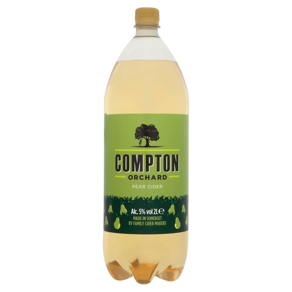 Compton Orchard Pear Cider 2L - Tesco Groceries