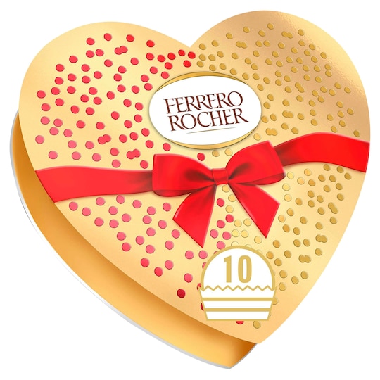Ferrero Rocher Heart 125G - Tesco Groceries