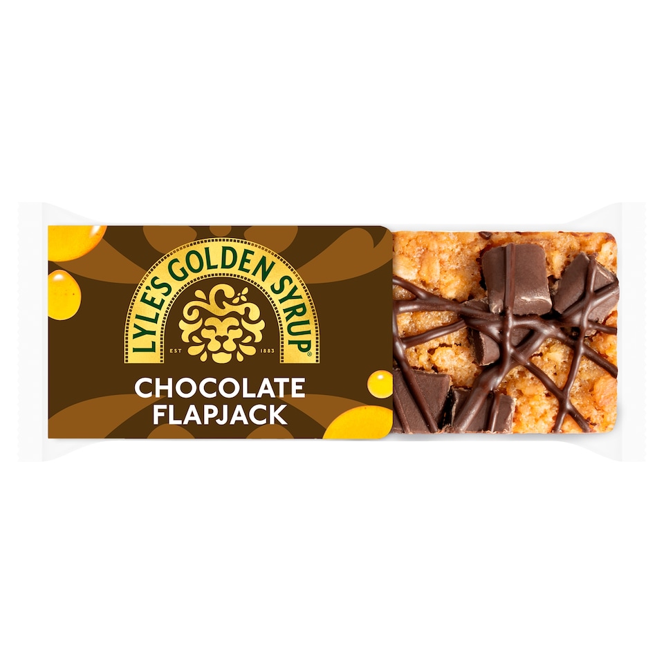 Lyle's Golden Syrup Chocolate Flapjack 50g - Tesco Groceries