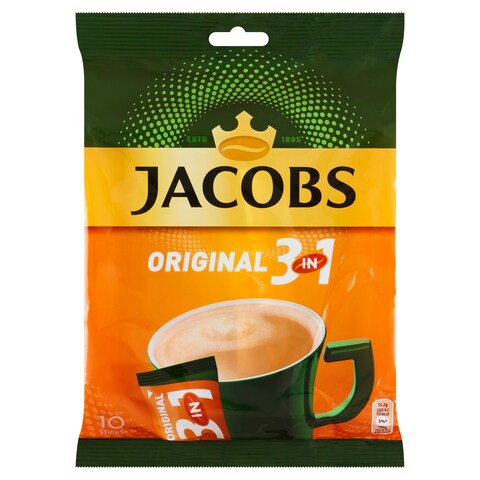 Jacobs Original 3in1 10 x 15,2 g (152 g) - Tesco Groceries