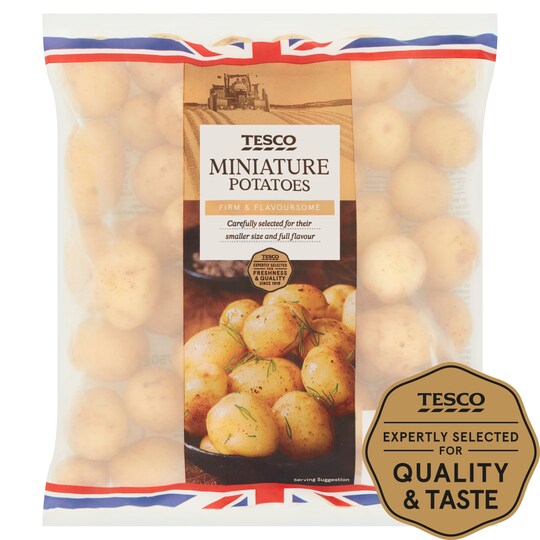 Miniature Potatoes 750G - Tesco Groceries