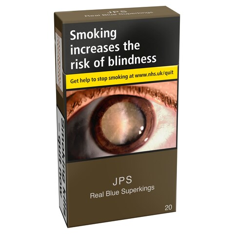 Jps Real Blue Superkings 20S - Tesco Groceries