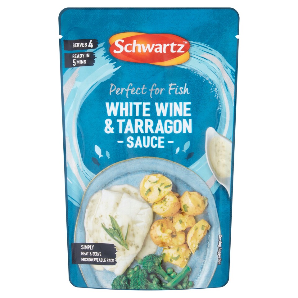 Schwartz Fish French White Wine& Tarrogan Sauce 300G - Tesco Groceries
