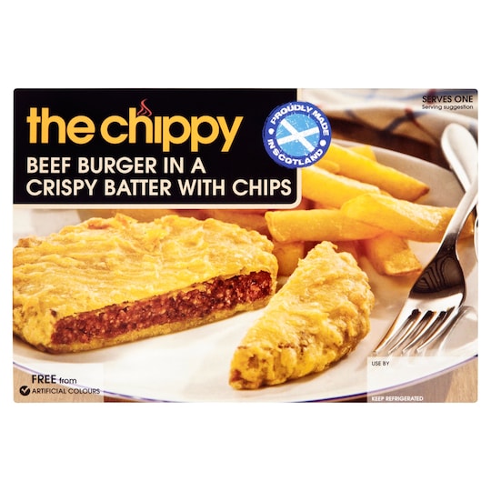 The Chippy Burgers & Chips 300g - Tesco Groceries