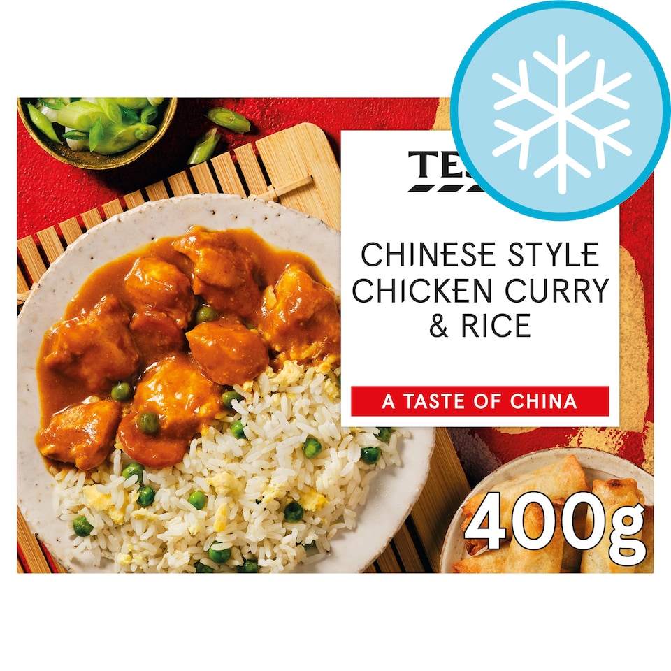 Tesco Chinese Style Chicken Curry & Rice 400g - Tesco Groceries