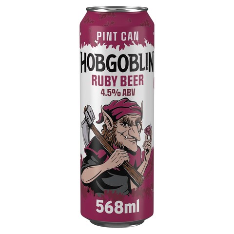Hobgoblin Ruby Ale Beer Can 568ml - Tesco Groceries