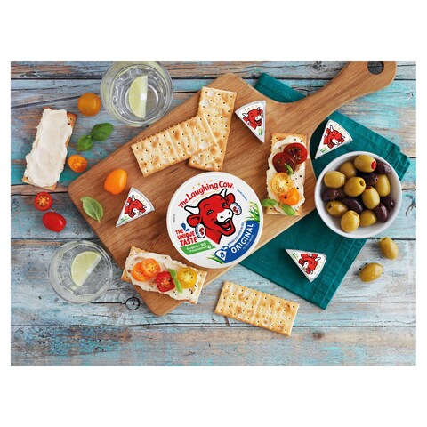 Laughing Cow Original Cheese Spread Triangles 8 Pack 133G - Tesco Groceries