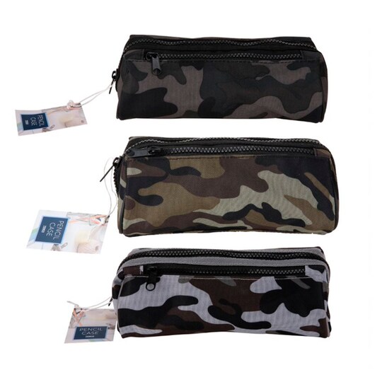 Tesco Camouflage Pencil Case - Tesco Groceries