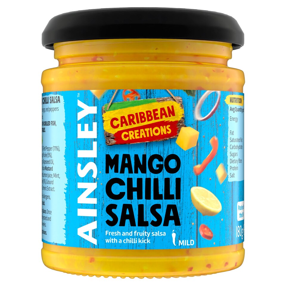Ainsley Harriot Mango Chilli Salsa 180G - Tesco Groceries