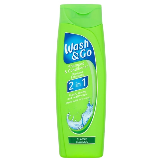 Wash & Go 2 In 1 Universal Shampoo Conditioner 200Ml - Tesco Groceries