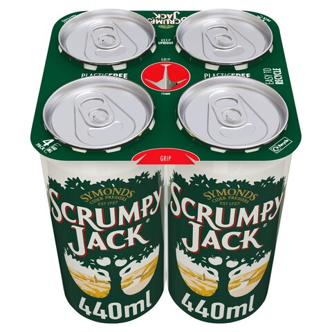 Scrumpy Jack Premium British Cider Can 4x440ml - Tesco Groceries