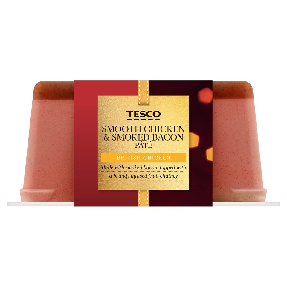 Tesco Chicken & Smoked Bacon Pate 200g - Tesco Groceries