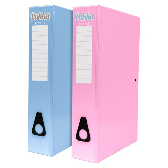 Pukka Pastel Box File - Tesco Groceries