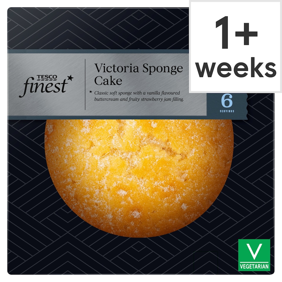 Tesco Finest Victoria Sponge Cake - Tesco Groceries