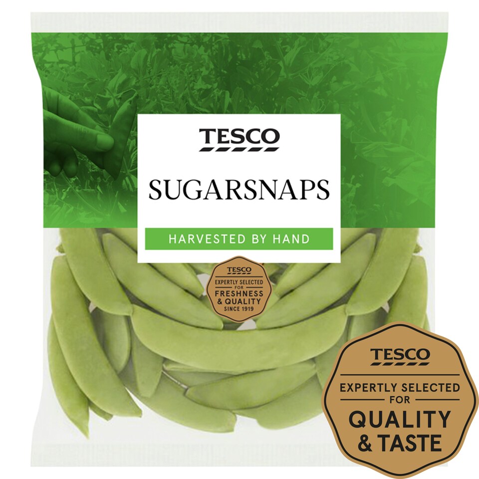 Tesco Sugar Snap Peas 160G - Tesco Groceries