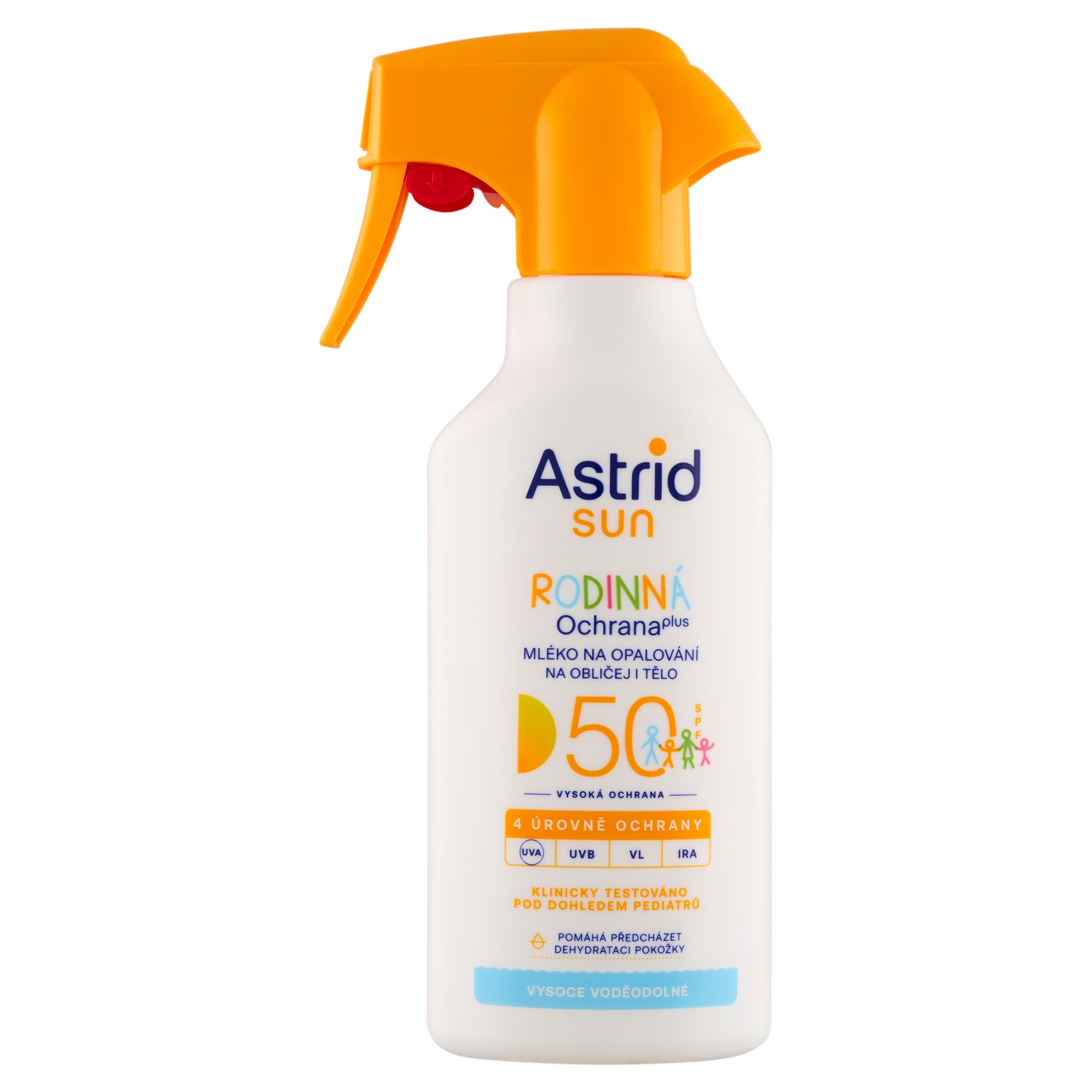 Astrid Sun Rodinné mlieko na opa&ovanie v spreji SPF 50 270 ml - Tesco ...