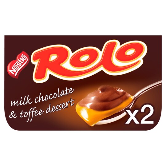 Nestle Rolo Dessert 2X70g - Tesco Groceries
