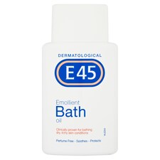 E45 Emollient Bath Oil 250Ml - Tesco Groceries