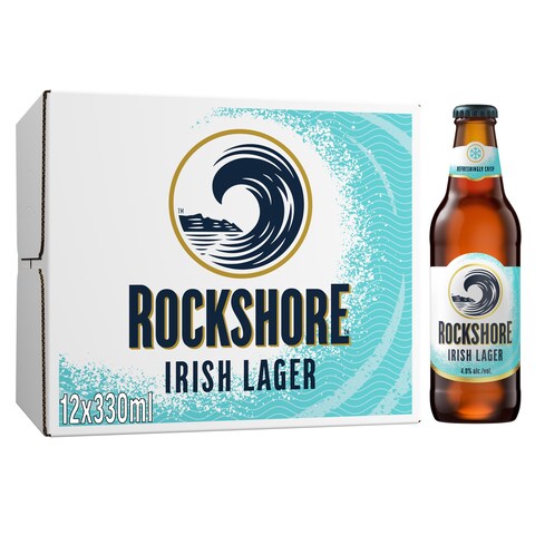 Rockshore Irish Lager 12 X 330Ml - Tesco Groceries