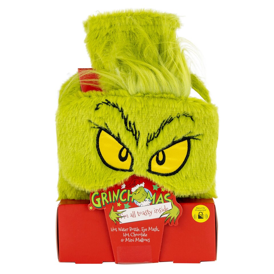 The Grinch Eye Mask & Hot Water Bottle Set - Tesco Groceries