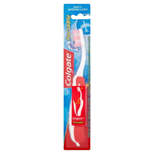 Colgate Portable Soft Toothbrush - Tesco Groceries
