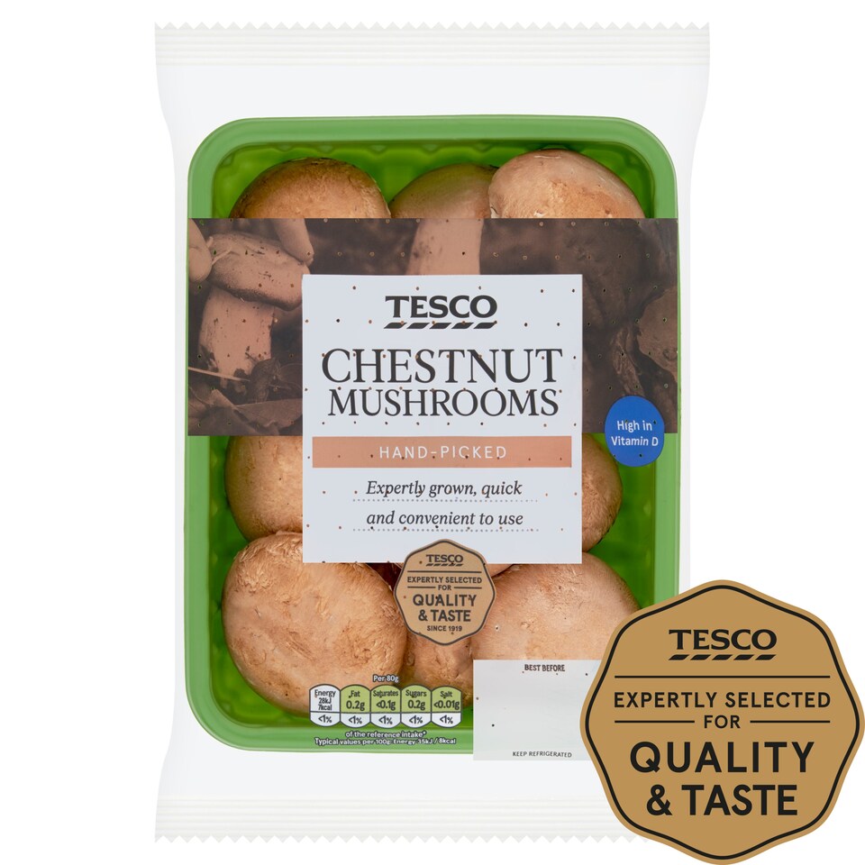 Tesco Chestnut Mushroom 250G(C) - Tesco Groceries