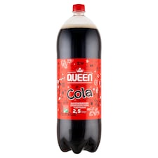 Queen Cola íz& energiaszegény szénsavas üdít&ital cukorral és édesít ...