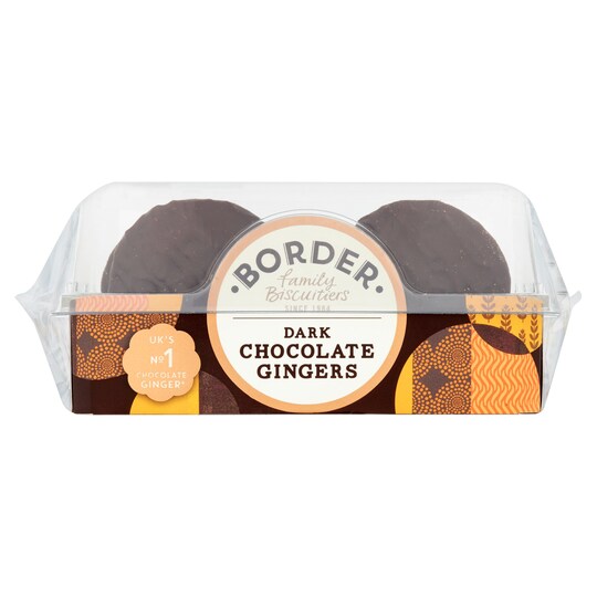 Border Dark Chocolate Ginger Crunch 175G - Tesco Groceries