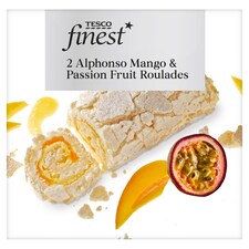 Tesco Finest Mango Passion Fruit Roulades 2X90g - Tesco Groceries