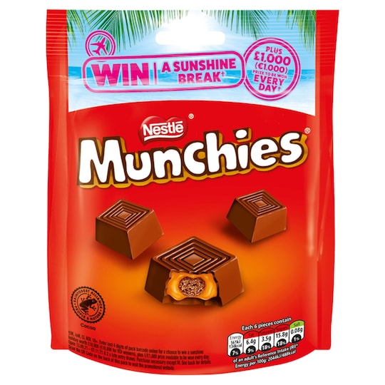 Munchies Pouch Bag 104G - Tesco Groceries