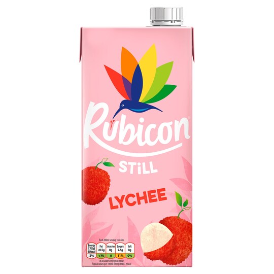 Rubicon Lychee Juice Drink 1 Litre - Tesco Groceries