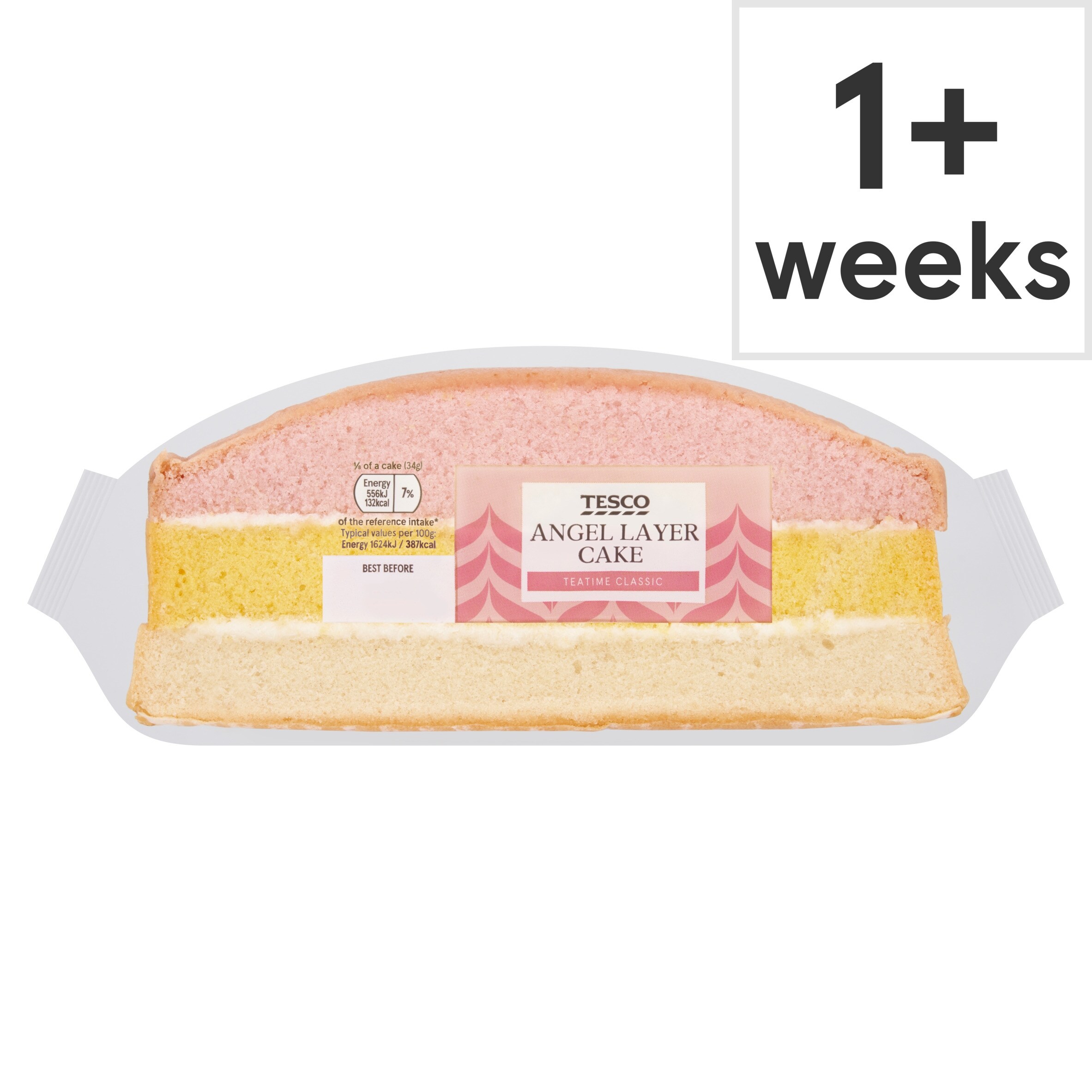 Tesco Angel Layer Cake - Vanilla - Tesco Groceries