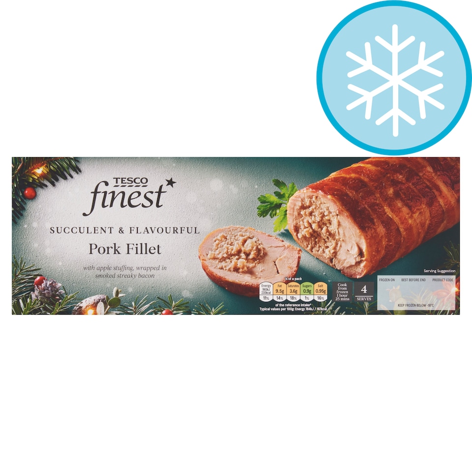 Tesco Finest Pork Fillet 600g - Tesco Groceries