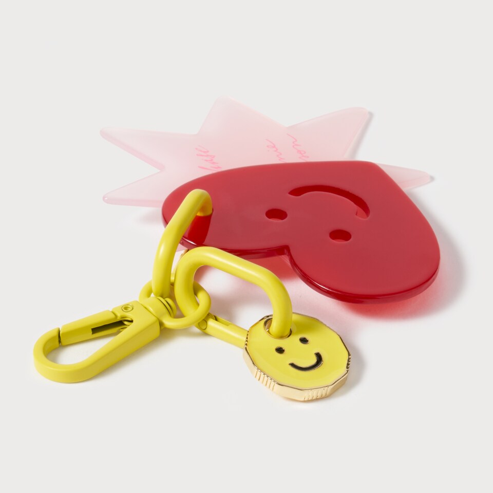 Paperchase x Mélanie Johnsson Valentines Key Ring - Tesco Groceries