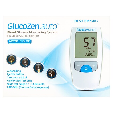 Glucozen Auto AGM 4000 Meter Kit for Blood Glucose Monitoring - Tesco ...