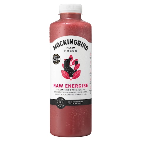 Mockingbird Raw Energise Virgin Smoothie 750ml - Tesco Groceries