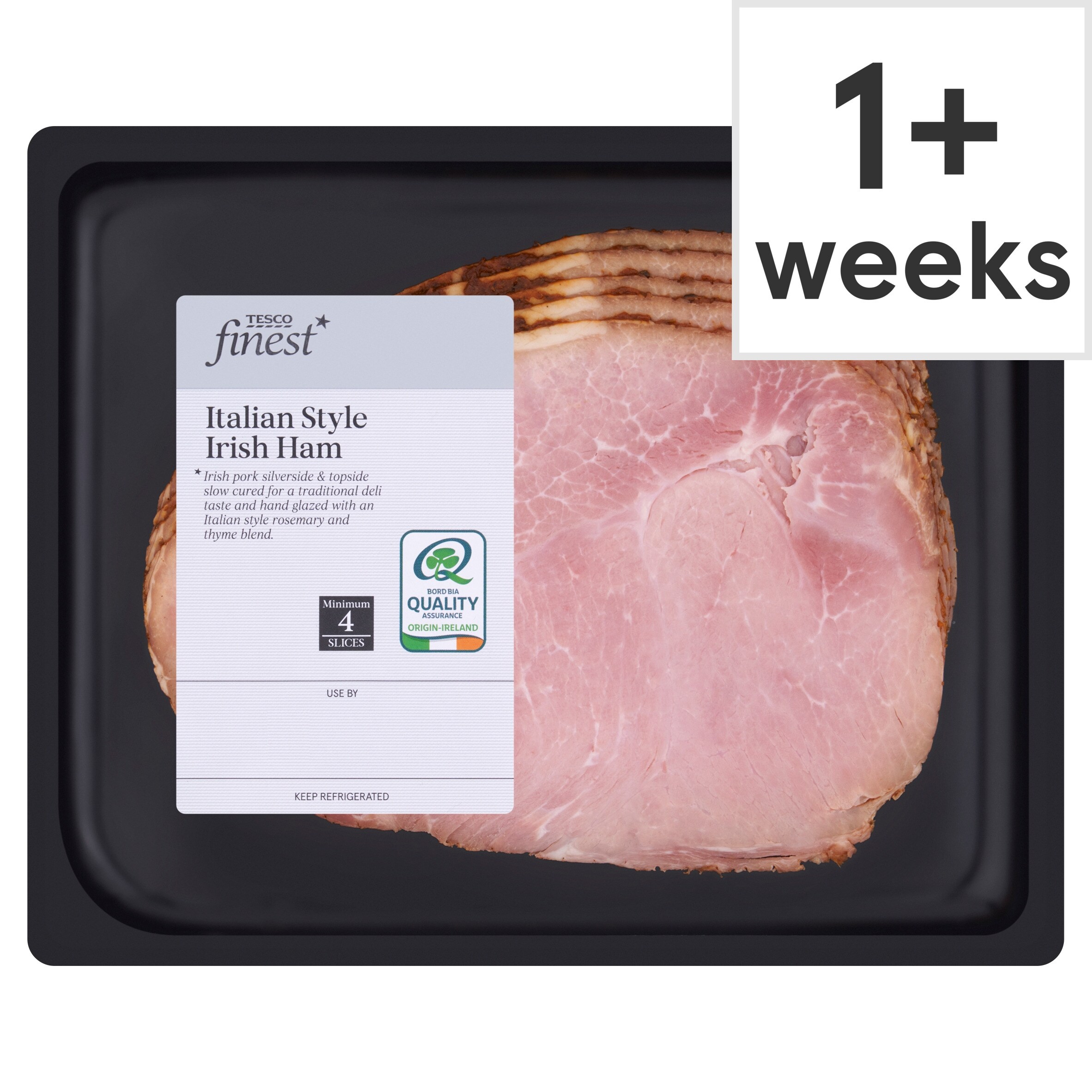Tesco Finest Italian Style Irish Ham 140g - Tesco Groceries