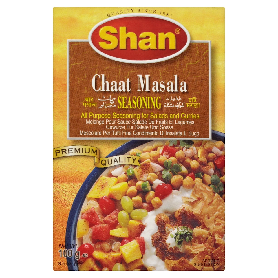 SHAN CHAAT MASALA 100G - Tesco Groceries