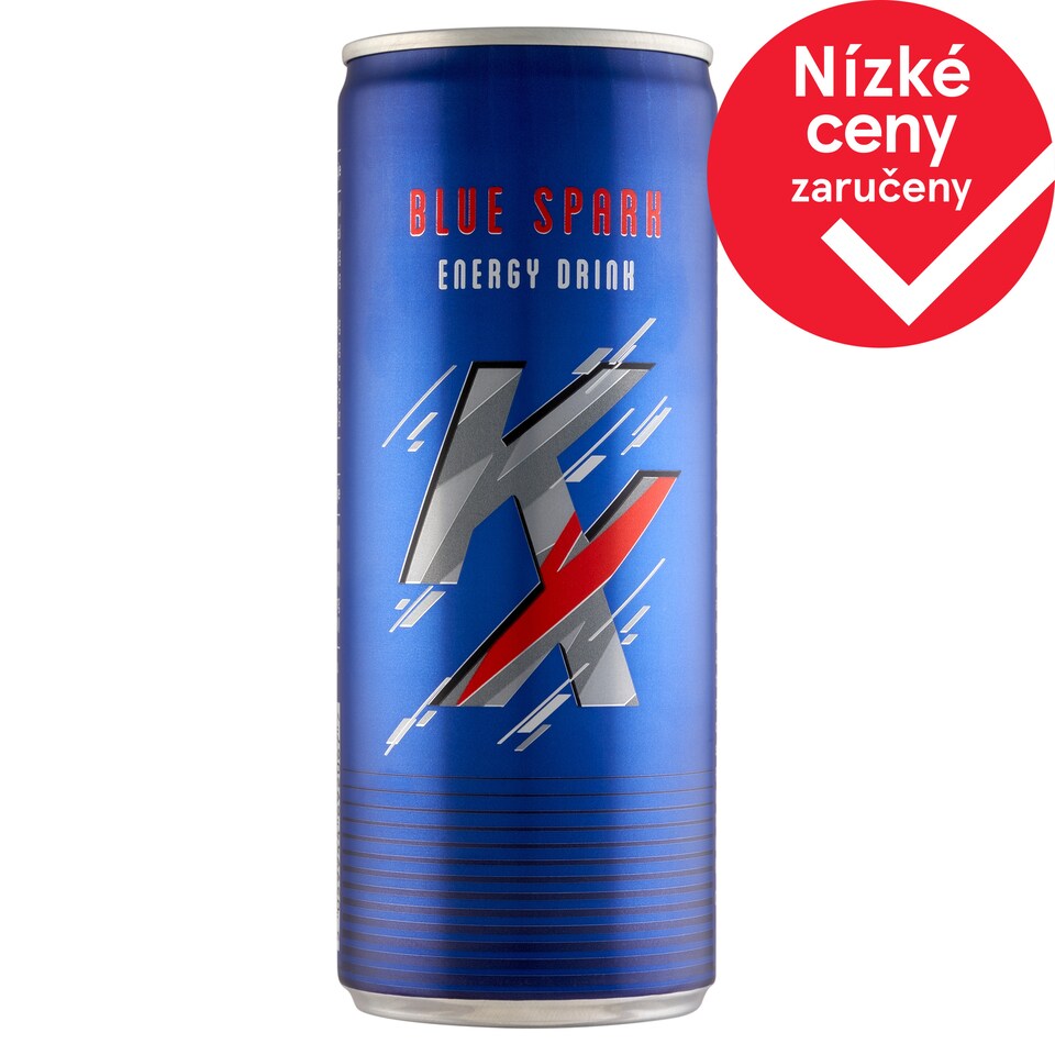 Kx Blue Spark Energy Drink 250ml - Tesco Groceries