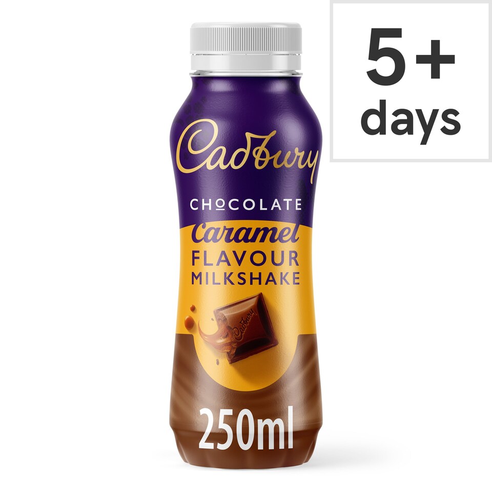 Cadbury Creamy Chocolate Caramel Milkshake 250Ml - Tesco Groceries