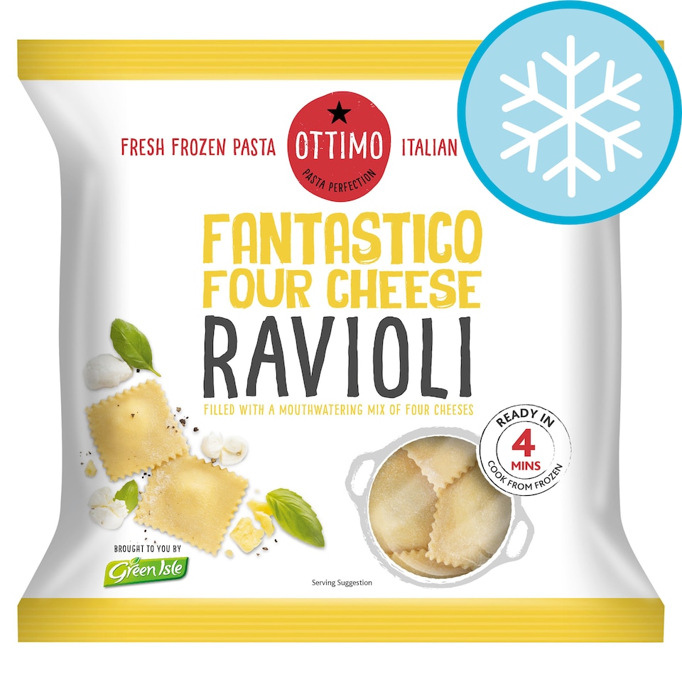 Ottimo Four Cheese Ravioli 300G - Tesco Groceries