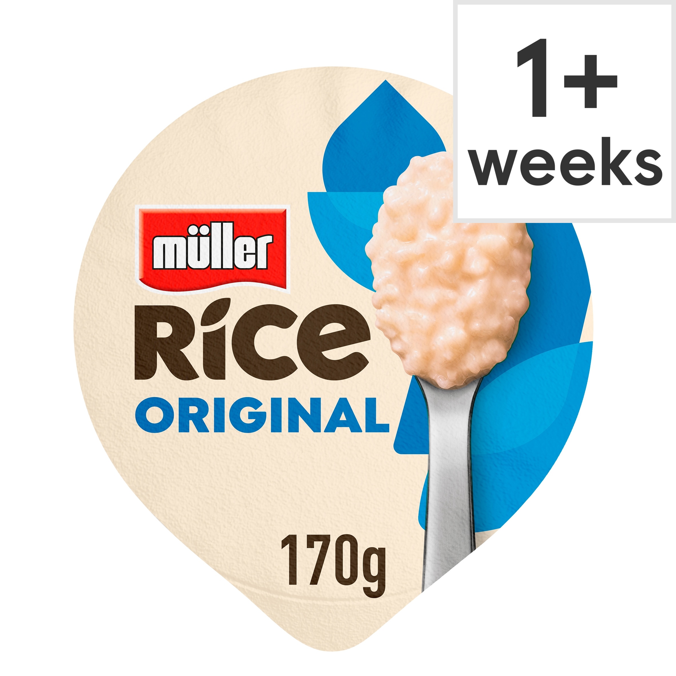 Muller Rice Original Low Fat Dessert 170G - Tesco Groceries
