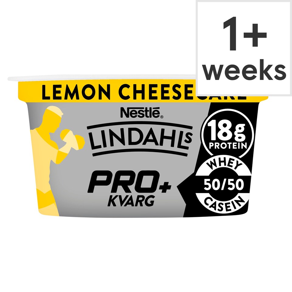 Lindahls Pro+ Lemon Cheesecake Quark 150G - Tesco Groceries
