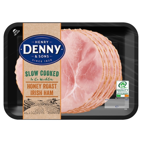 Denny And Sons Slw/Ckd Honey Roast Irish Ham 90G - Tesco Groceries