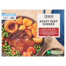 Tesco Roast Beef Dinner 400G - Tesco Groceries